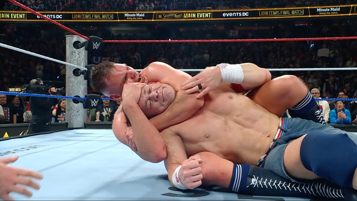 John Cena Explains Why He Smiled While Tapping Out In WWE Retirement Match